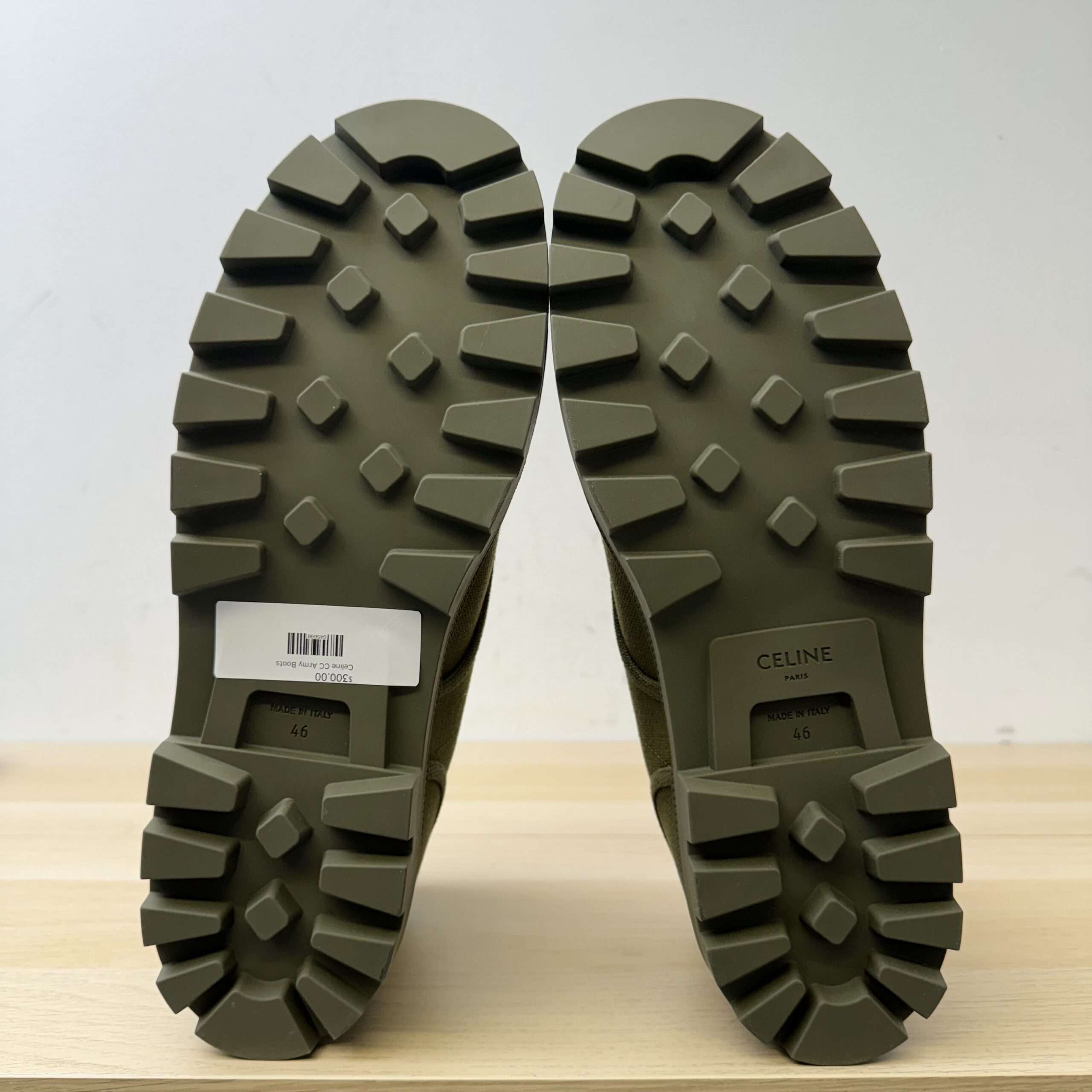 Celine CC Army Boots | Veblen