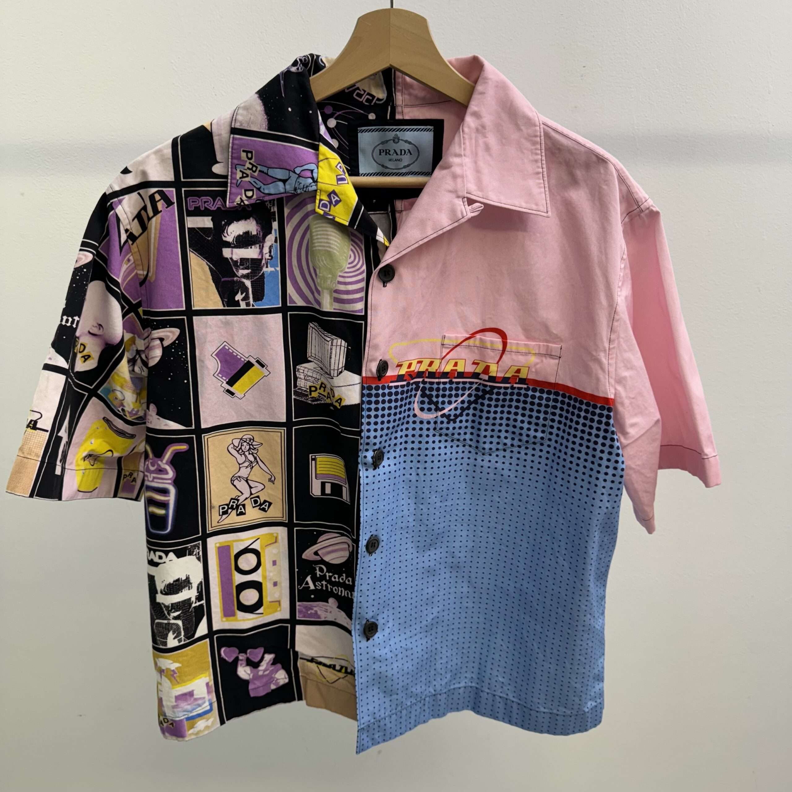 Prada Comic Double Match Shirt - Veblen