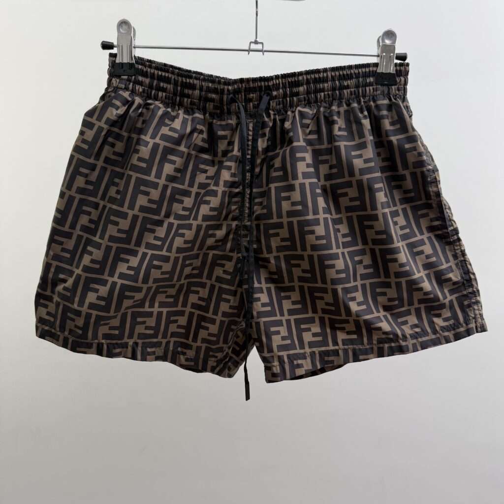 Fendi Monogram Swim Shorts | Veblen