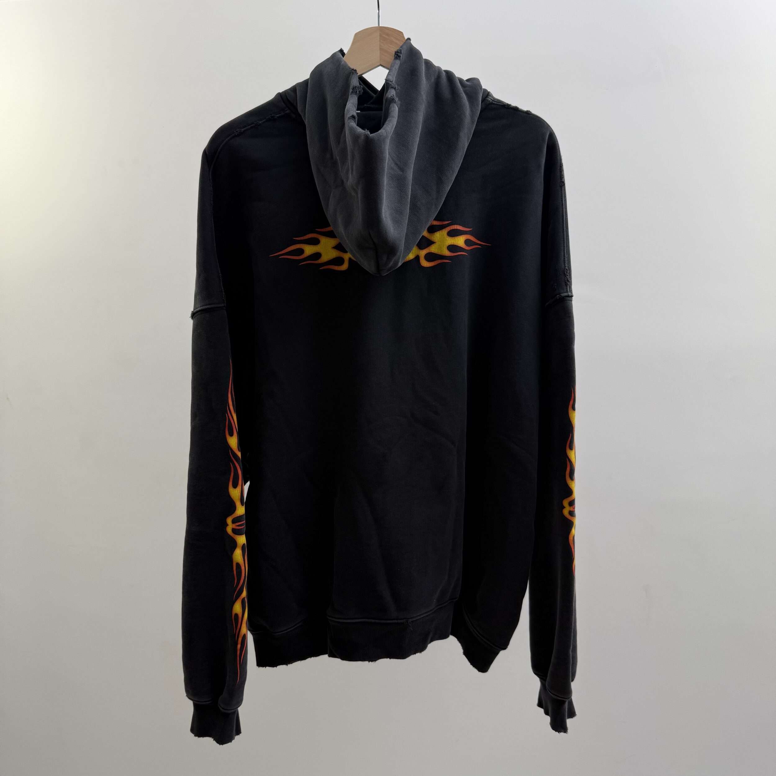 Balenciaga Burning Unity Logo Hoodie | Veblen
